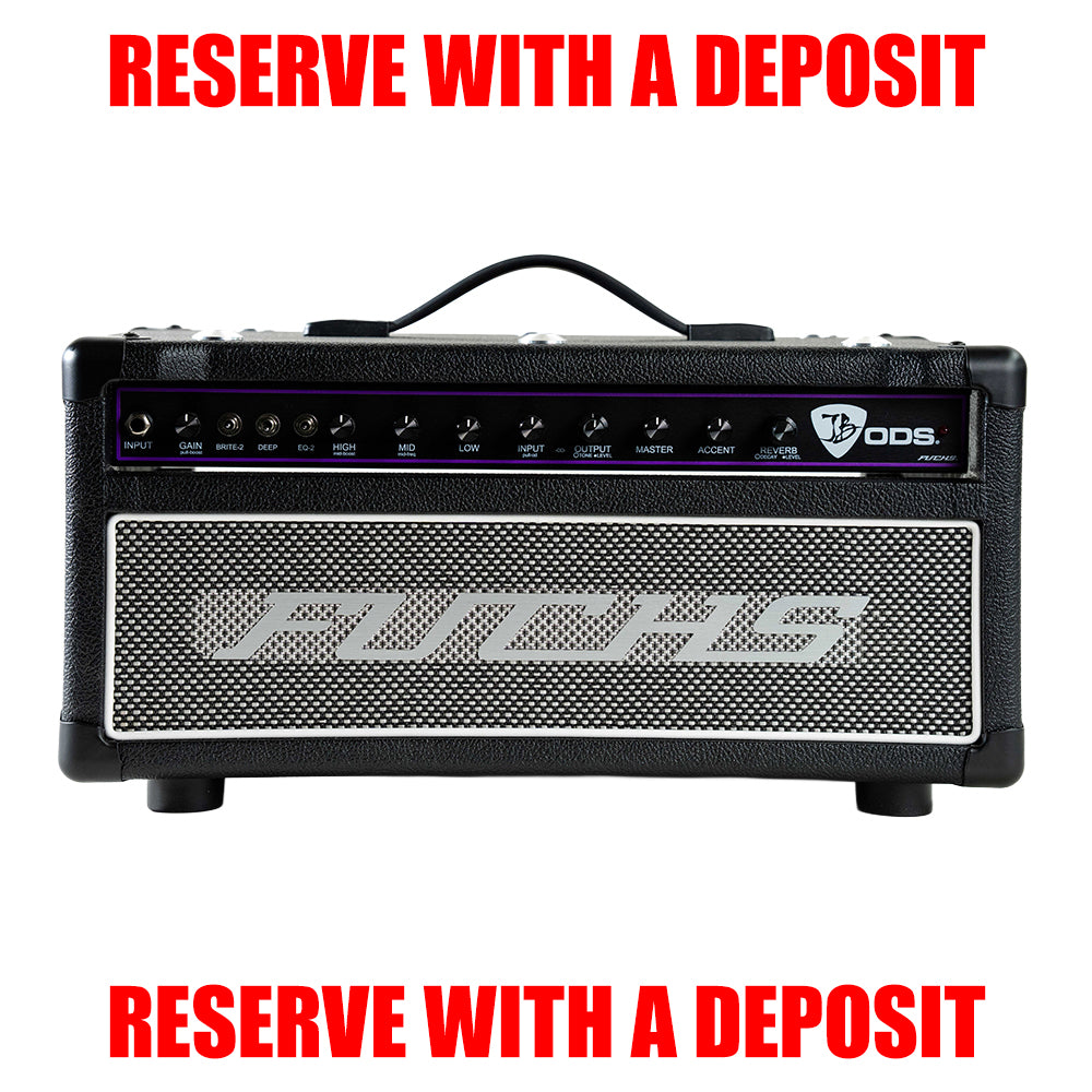 DEPOSIT ONLY - The Fuchs JB-ODS - Joe Bonamassa Signature Head - Black ...