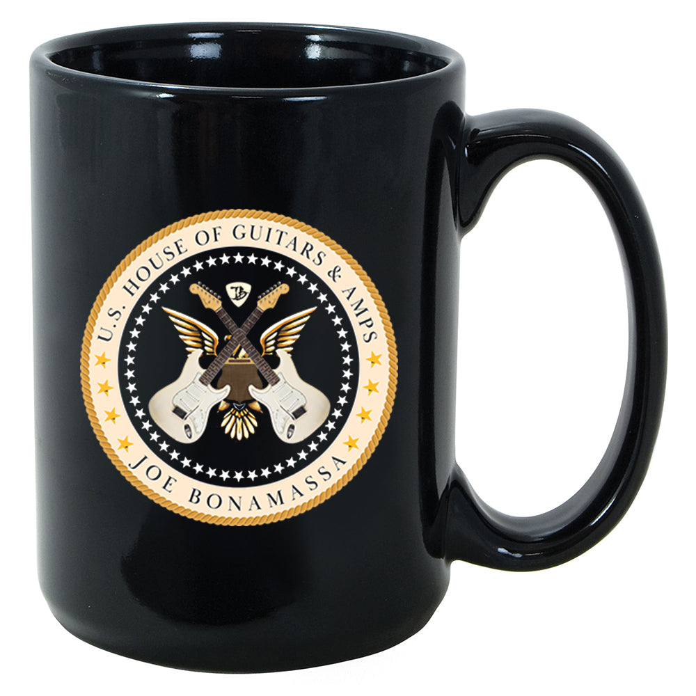 House of Guitars & Amps Crest Mug – Joe Bonamassa Official Store
