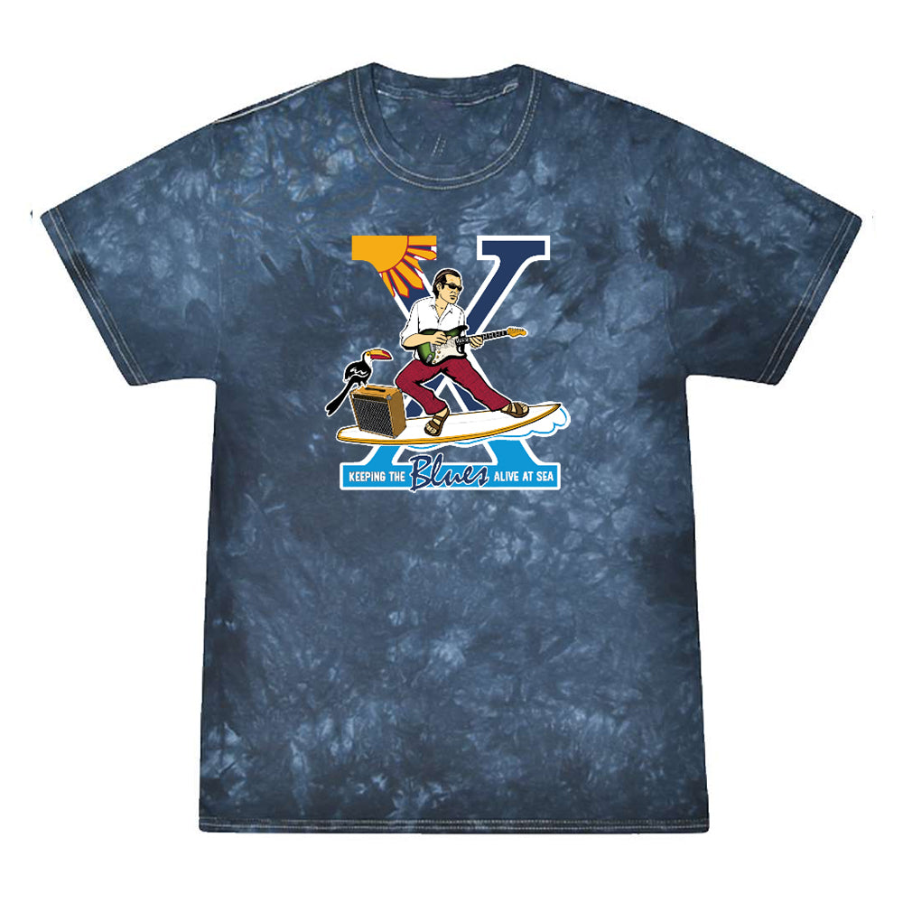 2025 KTBA at Sea X Crystal Tie Dye T-Shirt (Unisex) – Joe Bonamassa ...