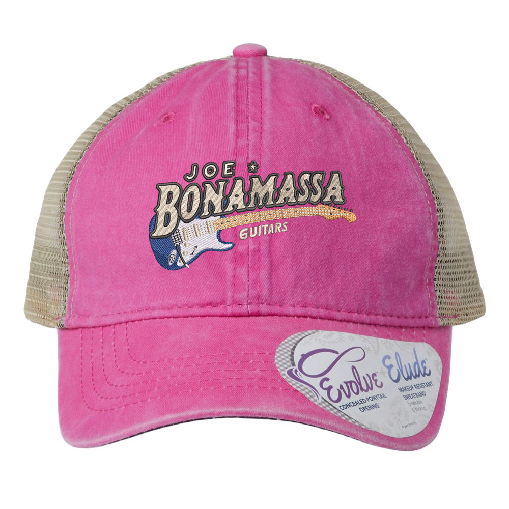 Royal Strat Washed Mess Hat (Women) – Joe Bonamassa Official Store